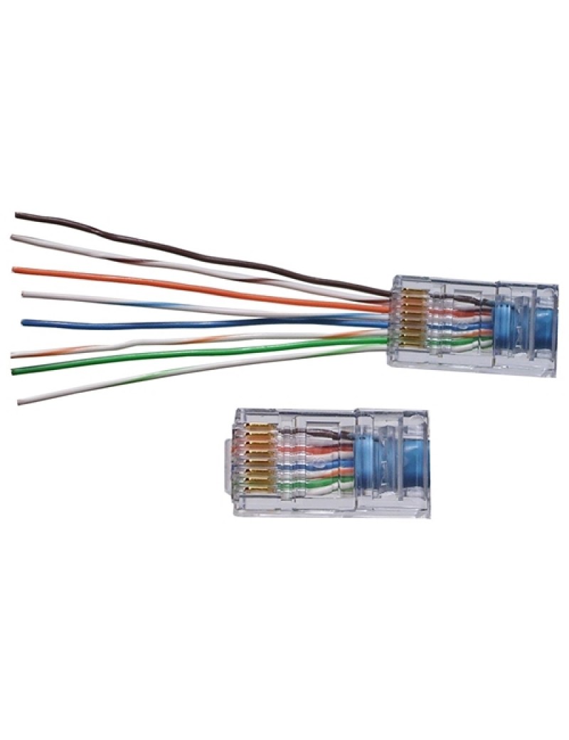 EZ-RJ45 CAT6 Connectors 10st